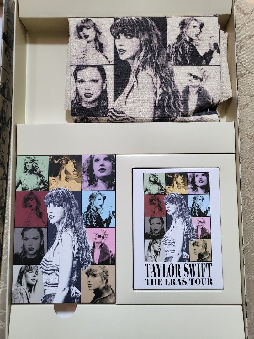 Complete Taylor Swift Eras Tour VIP Merch Box, Hobbies & Toys ...