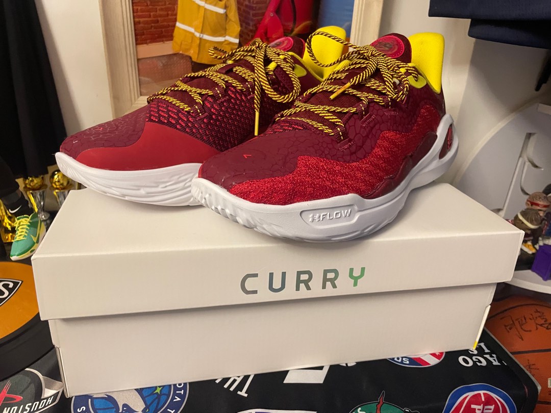 Curry 11 fire x bruce lee, 男裝, 鞋, 波鞋 - Carousell