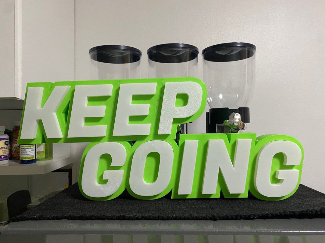 Custom 3D Printed Lettering, Furniture & Home Living, Home Decor, Other ...