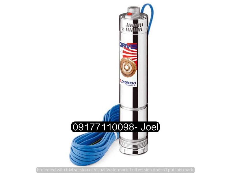 DAVIS 4" SUBMERSIBLE PUMP WITH PERIPHERAL IMPELLER, Commercial ...