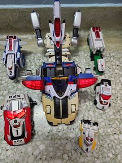 2000 TIMEROBO ALPHA TIMERANGER POWER RANGERS MEGAZORD PLASTIC DELUXE DX ...