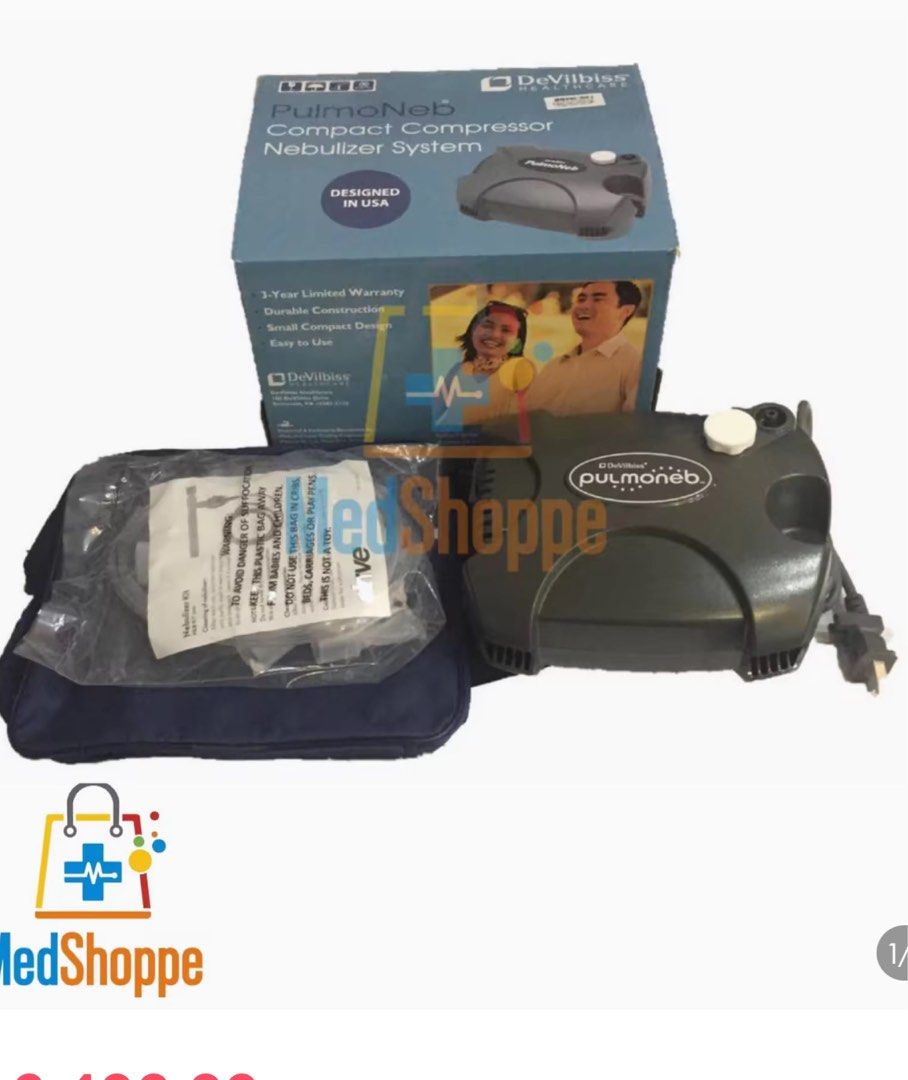 DeVilbiss Nebulizer, Health & Nutrition, Health Monitors & Weighing ...