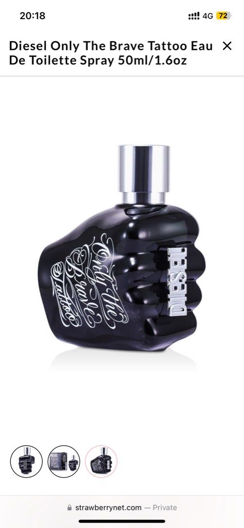 Deodorant Diesel Tattoos Diesel Only The Brave Tattoo Eau De Toilette