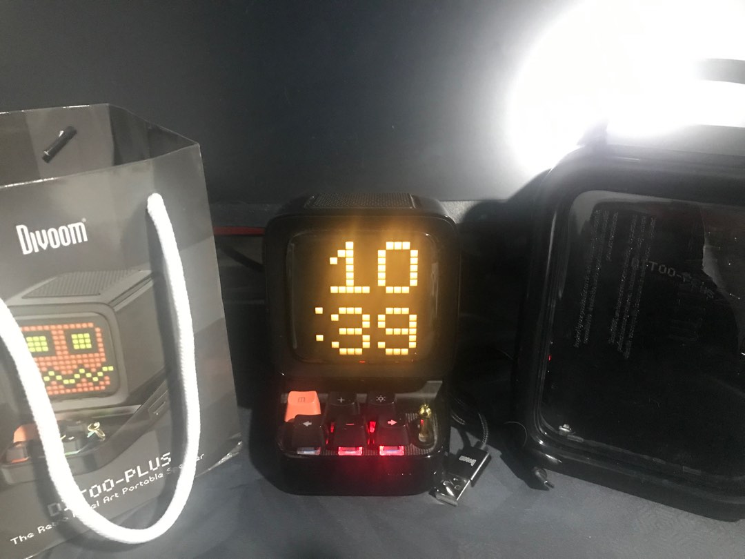 Divoom Ditoo Plus Bluetooth Speaker, Audio, Soundbars, Speakers ...