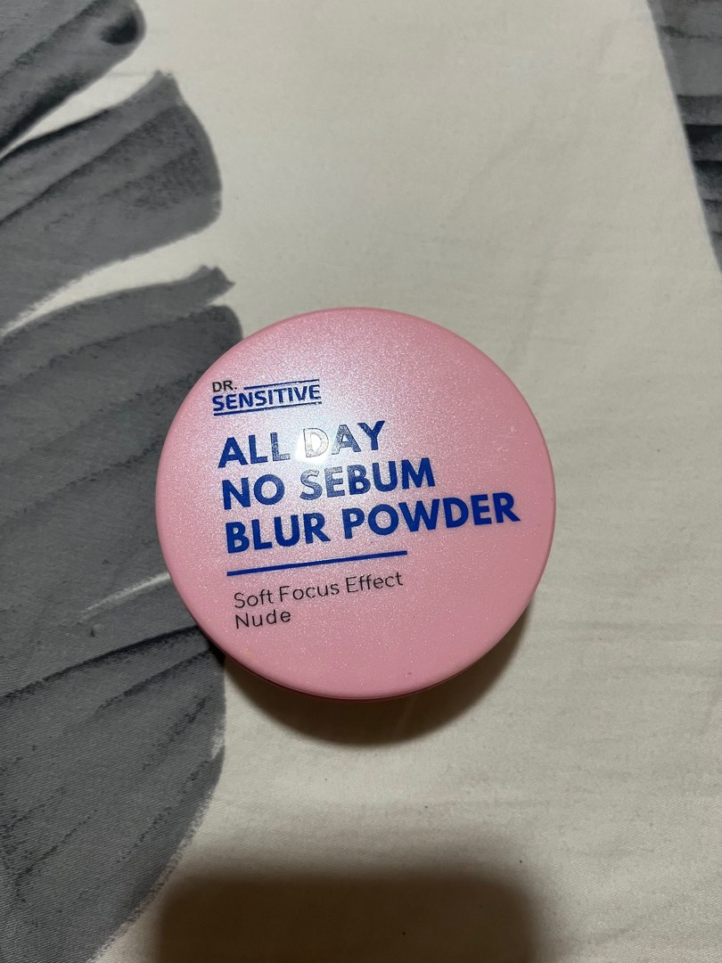 Dr. Sensitive All Day No Sebum Blur Powder (Nude), Beauty & Personal ...