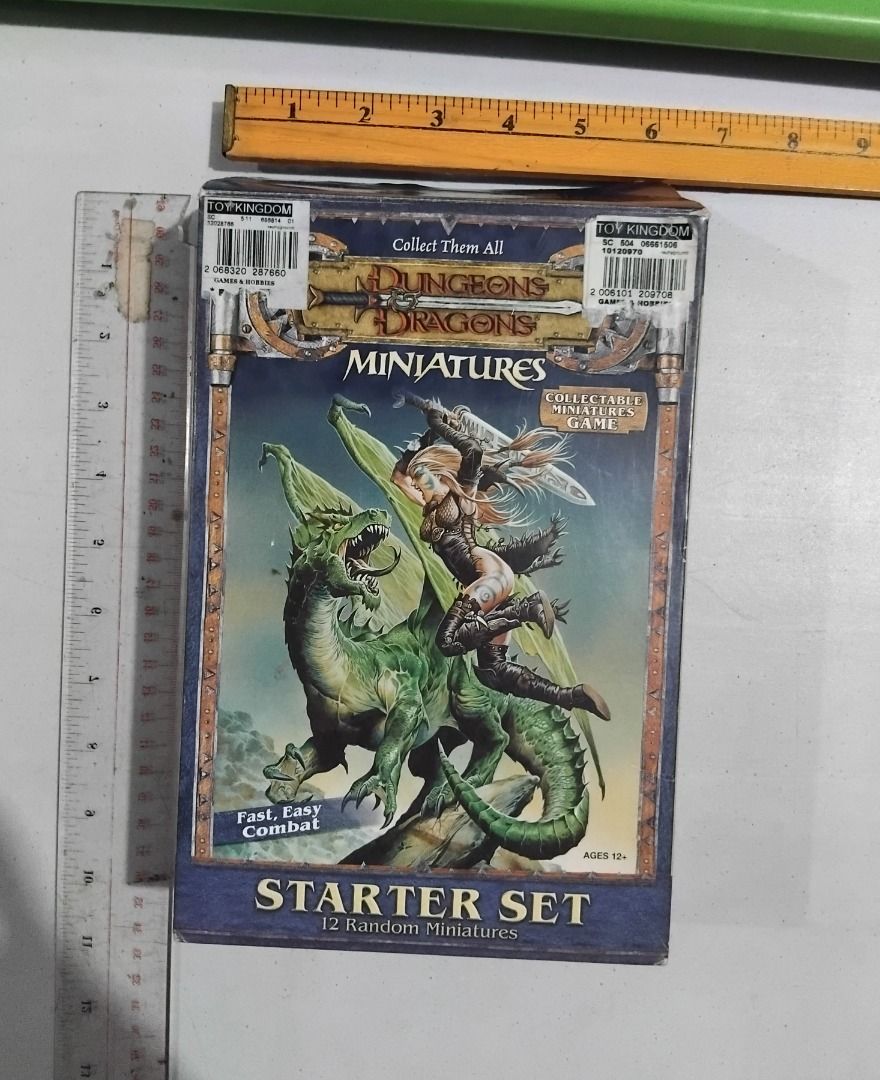 Dungeons & Dragons Miniatures Starter Set 2004 with 12 Miniatures ...
