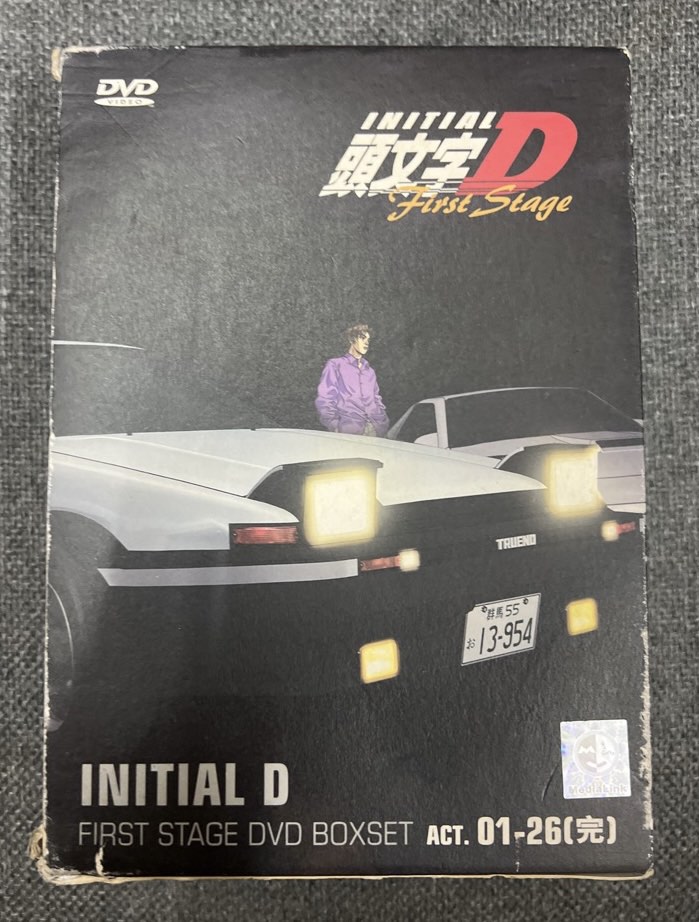 DVD 6056a 劇集 頭文字D Initial D First Stage ( 1-26集完共8碟), 興趣及遊戲, 音樂、樂器 & 配件 ...