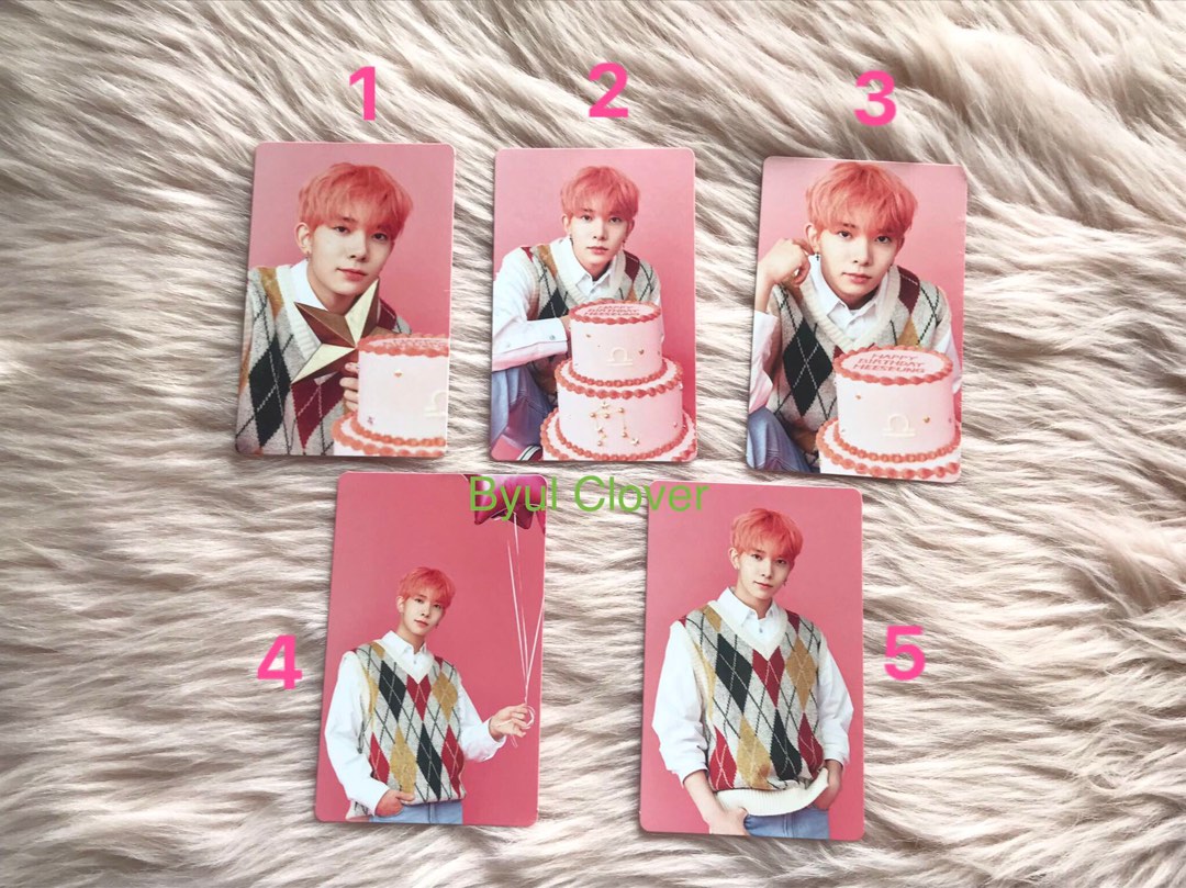 Enhypen Heeseung birthday photocard pc official onhand, Hobbies & Toys ...