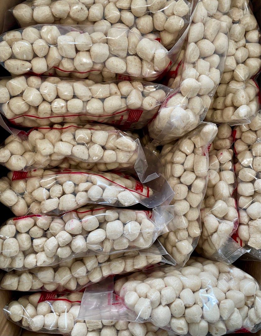 Kerupuk enak - Fish ball Crackers - Kerupuk Ikan Tenggiri / Indonesia ...