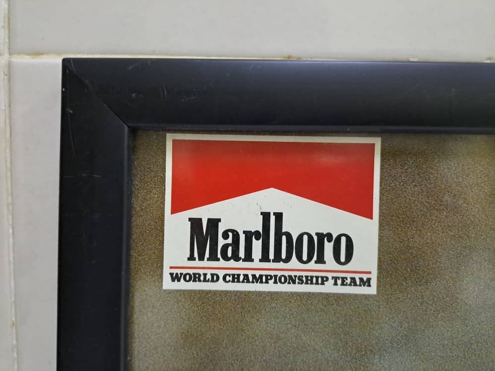 POSTER VINTAGE KONA LEPER MARLBORO YAMAHA EDDIE LAWSON SIAP FRAME ...