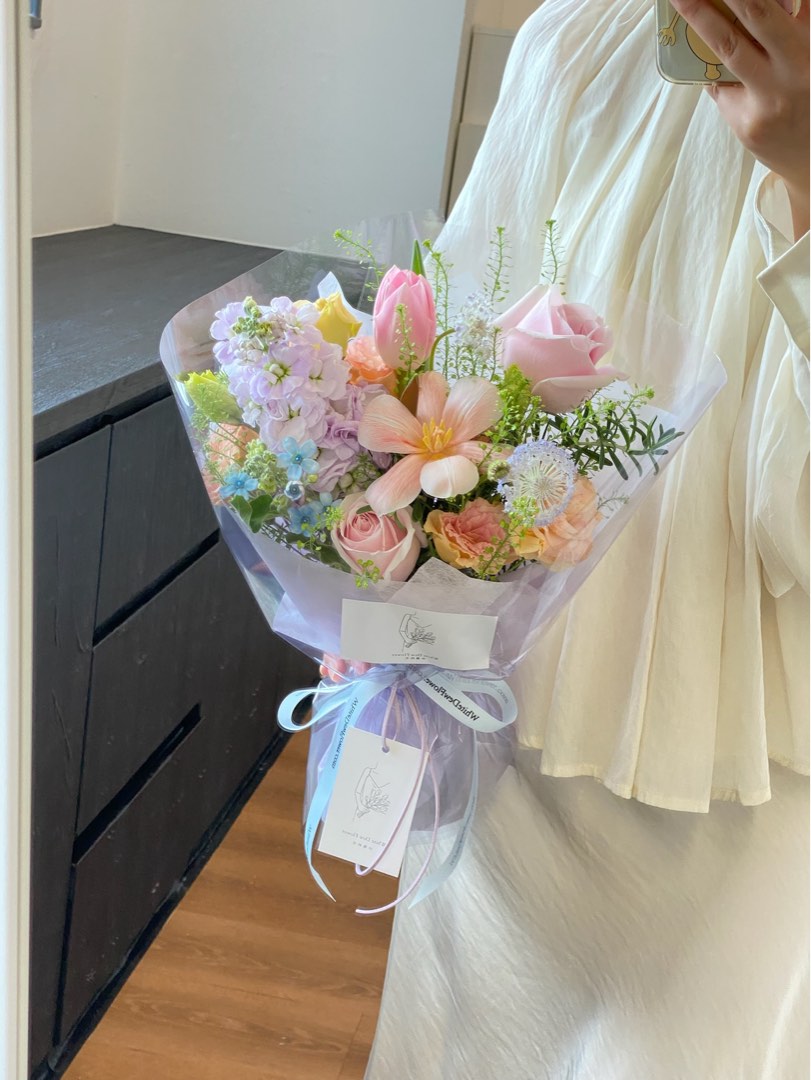 Fresh flower bouquet | fresh flower omakase | flower arrangement ...