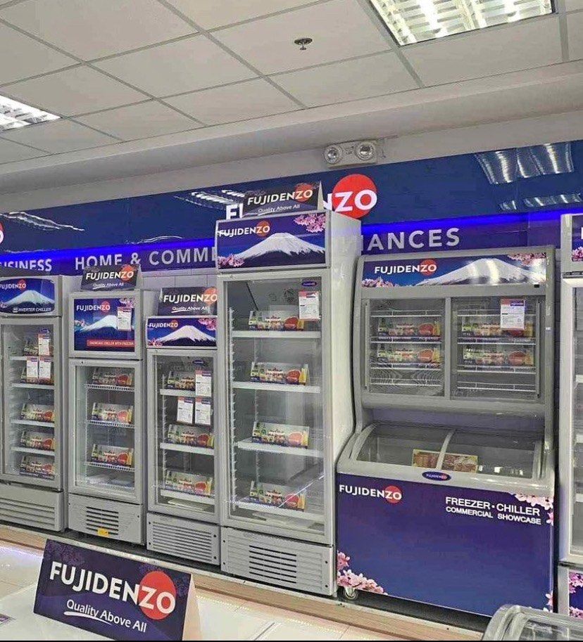 FUJIDENZO NON INVERTER AND INVERTER SHOWCASE CHILLER, TV & Home ...