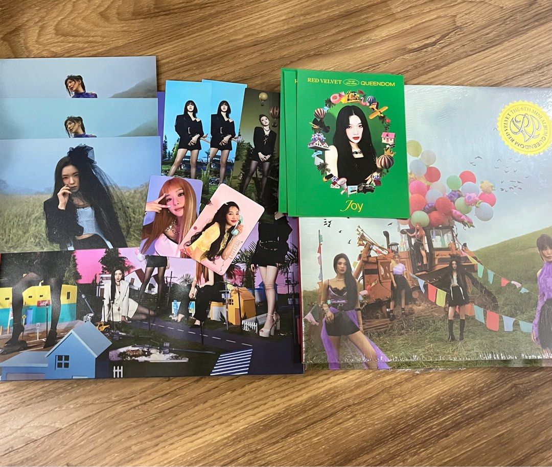 [FULL SET] Red Velvet 6th Mini Album Queendom - Queens Ver, Hobbies ...