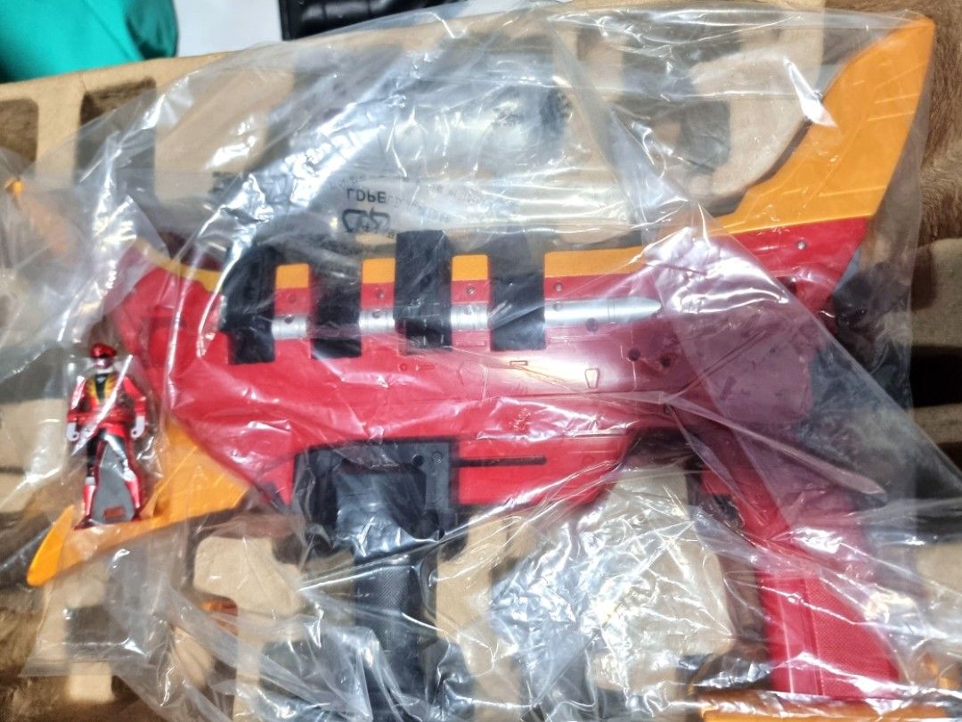 Gokaiger galleon blaster, sword, gun and ranger keys!, Hobbies & Toys ...
