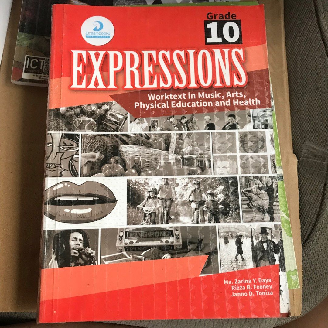 Grade 10 Expressions MAPEH Textbook, Hobbies & Toys, Books & Magazines, Textbooks on Carousell