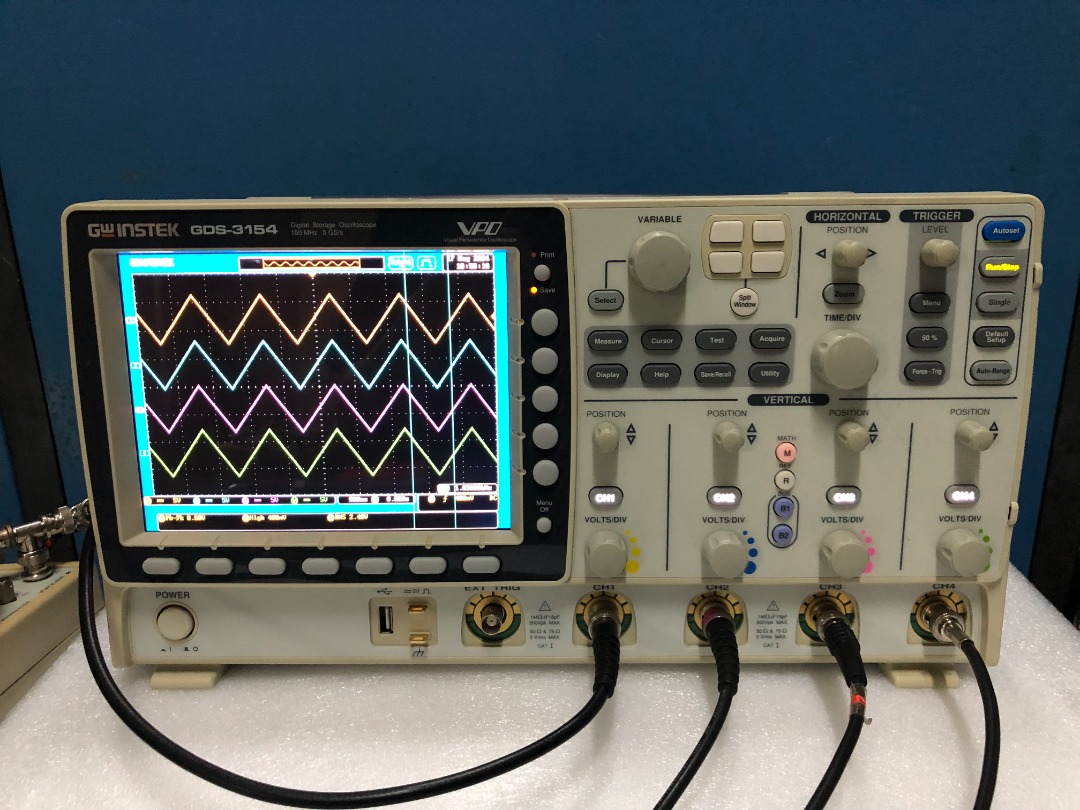 GW Instek GDS-3154 150MHz, 5GS/s, 4-Channel Digital Storage ...