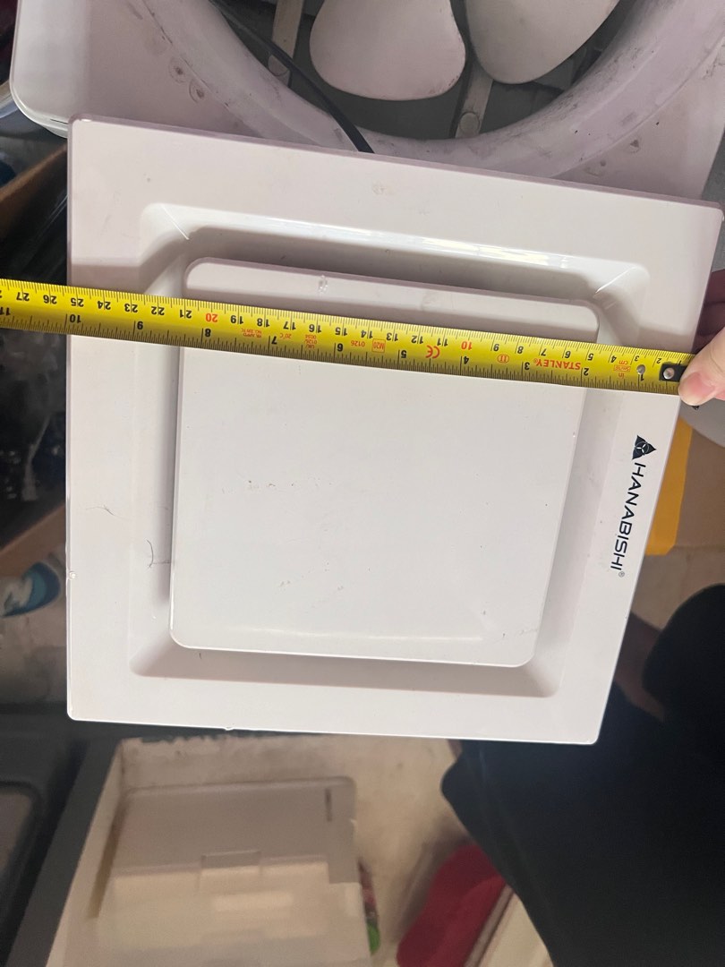 Hanabishi ceiling 8” exhaust fan, Furniture & Home Living, Bathroom ...