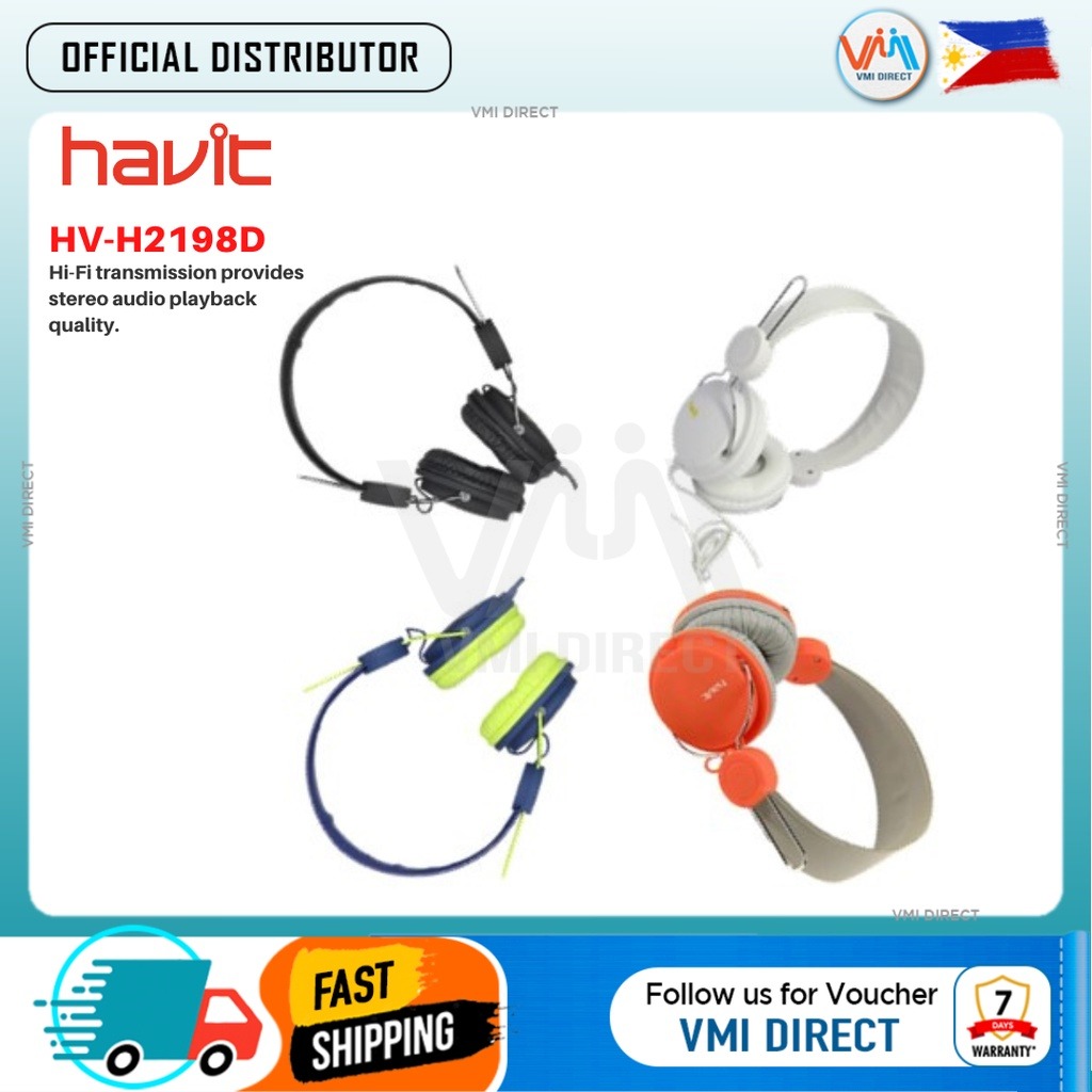 Havit HV-H2198D Headphones VMI DIRECT, Audio, Headphones & Headsets on ...