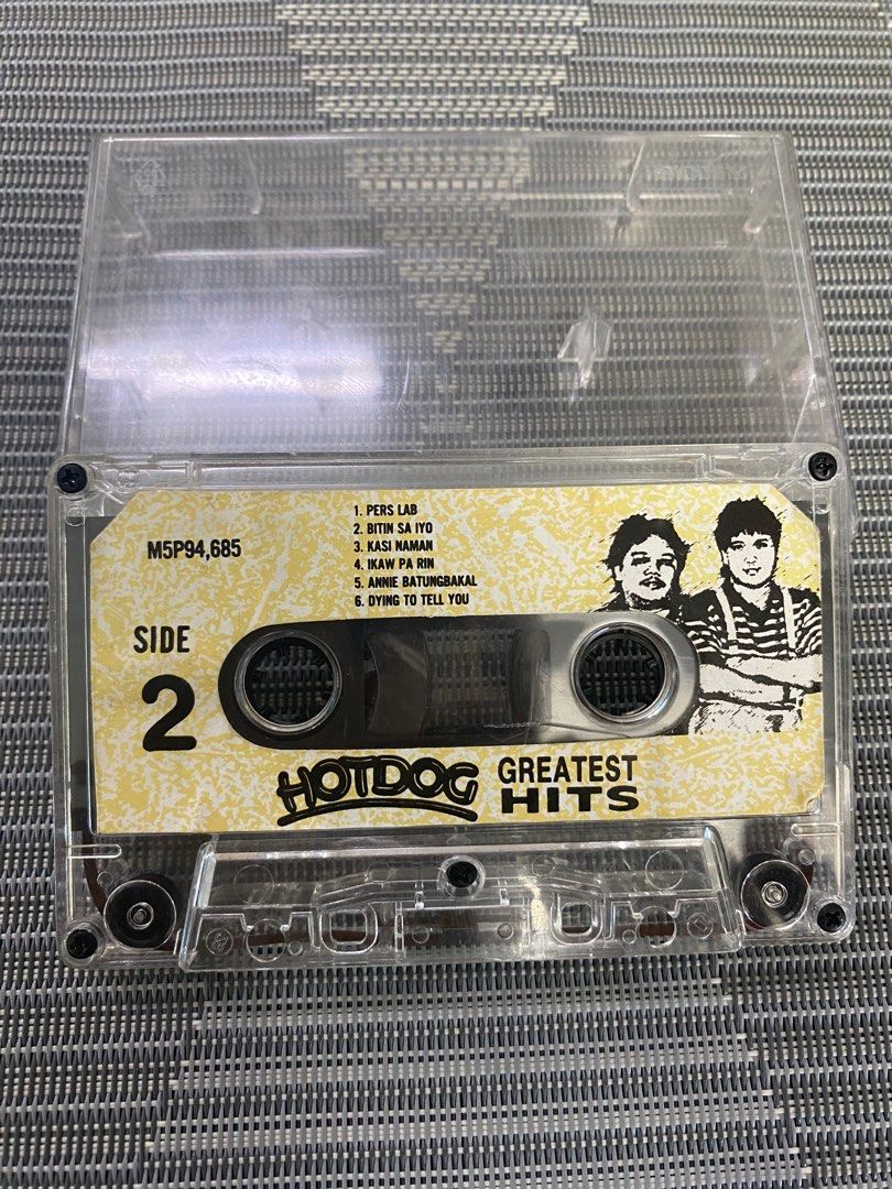 HOTDOG GREATEST HITS - OPM Original Philippines Music Album Cassette ...