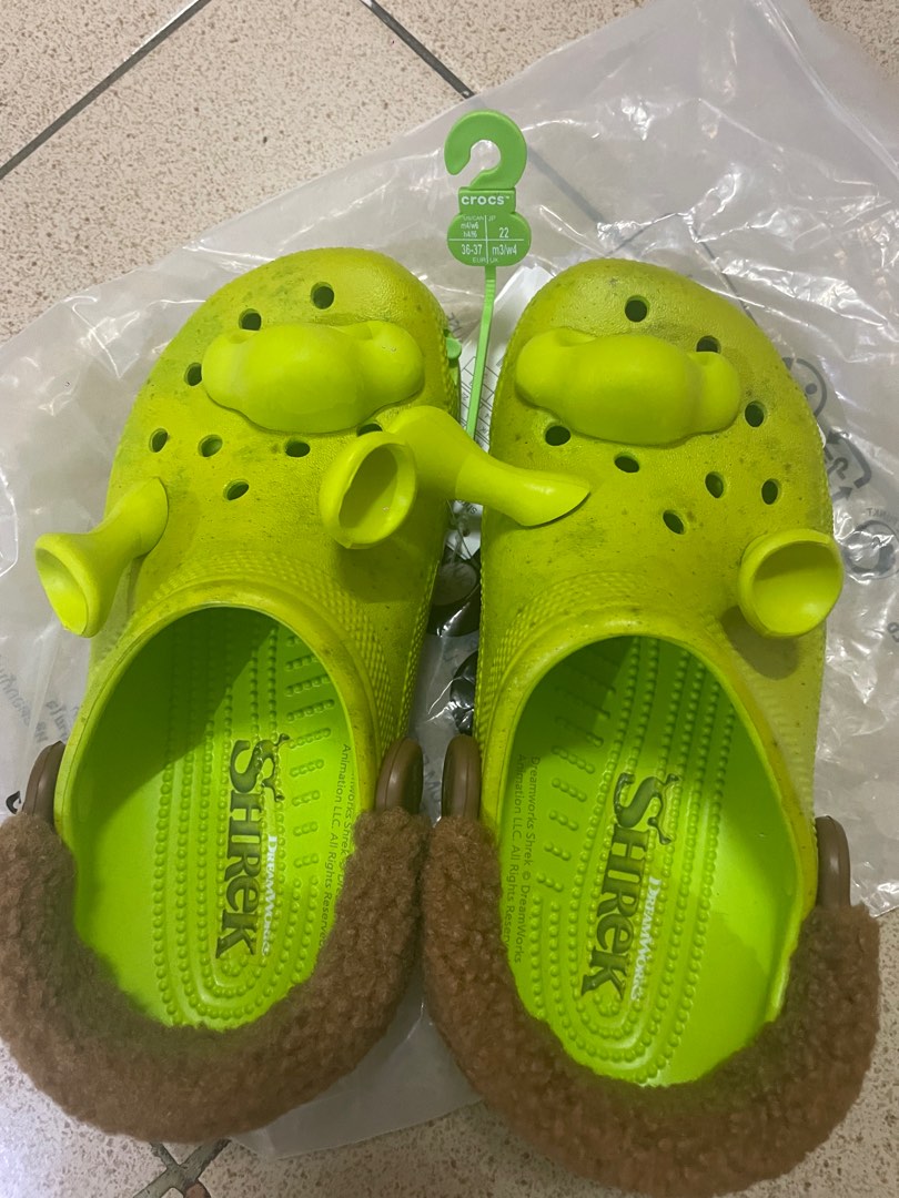 LAST Stock RARE Shrek Crocs, Hobbies & Toys, Memorabilia & Collectibles ...