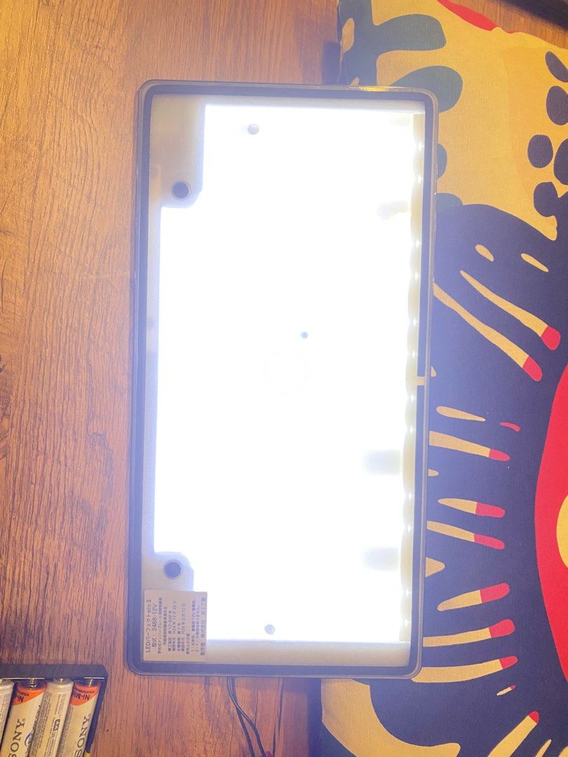 Led backlit license plate holder JDM made in Japan, Auto Accessories on ...