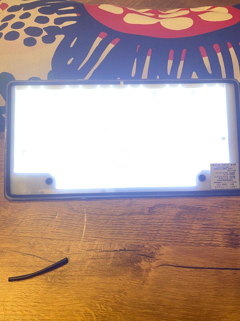 Led backlit license plate holder JDM made in Japan, Auto Accessories on ...