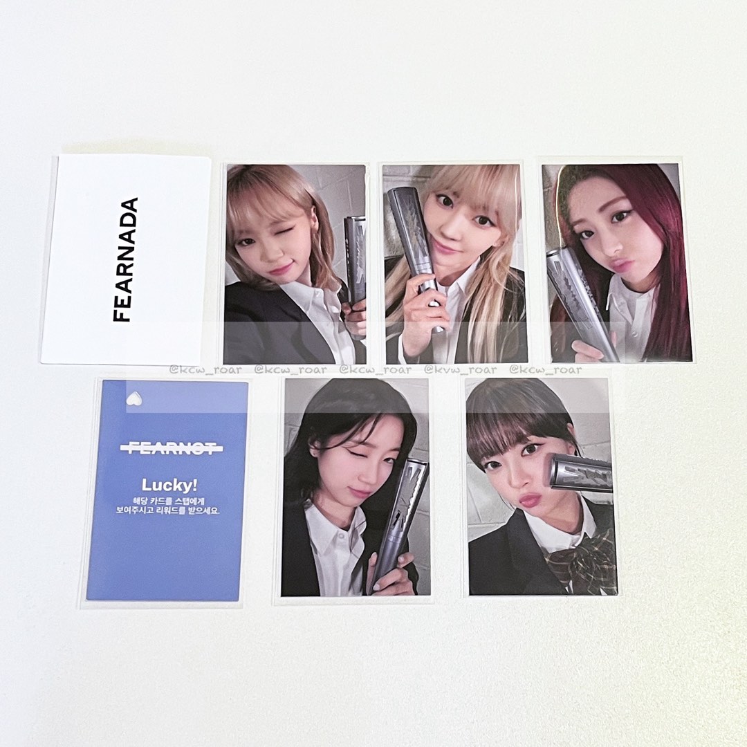 Lesserafim Fearnada fanmeeting 2024 S/S Seoul Fearnot Zone 小卡 le ...