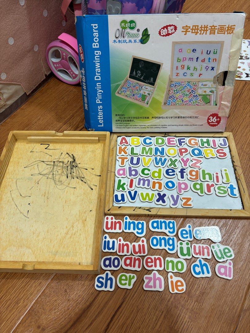 Letter pinyin drawing board, Hobbies & Toys, Toys & Games on Carousell