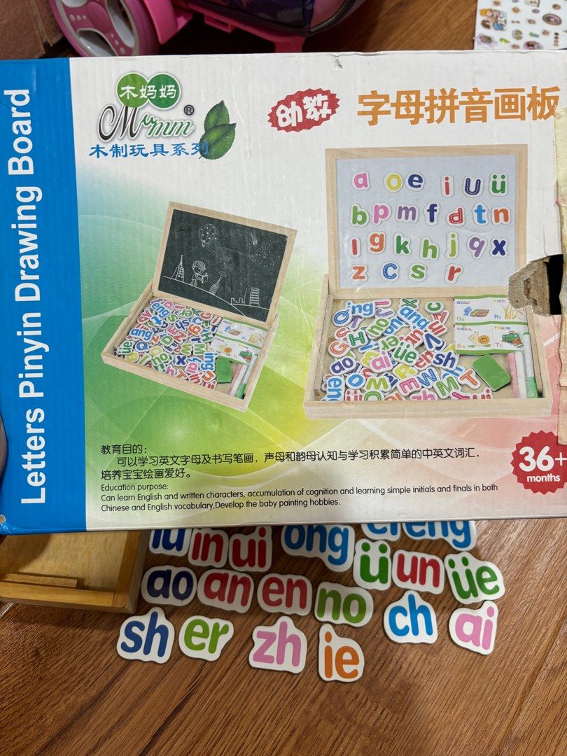 Letter pinyin drawing board, Hobbies & Toys, Toys & Games on Carousell