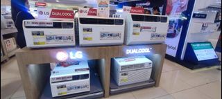 Lg window type Aircon dual inverter (2023 Model), TV & Home Appliances ...
