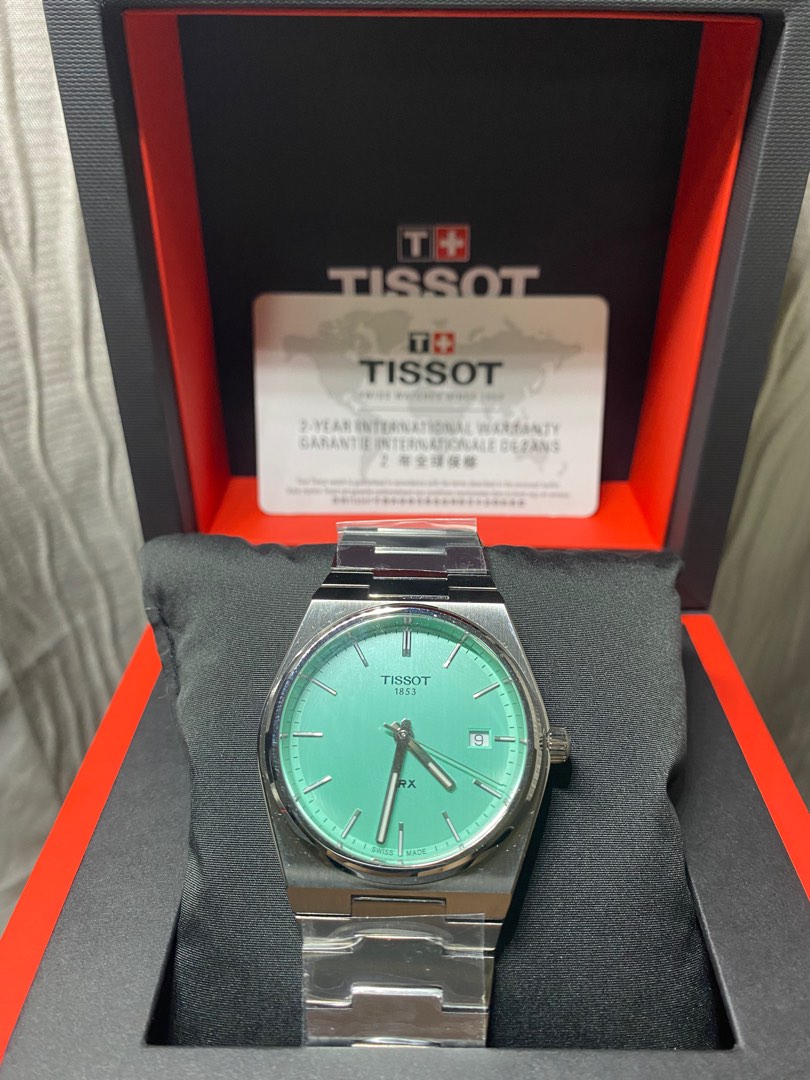 [Light Green] Tissot PRX 40mm, Luxury, Watches on Carousell