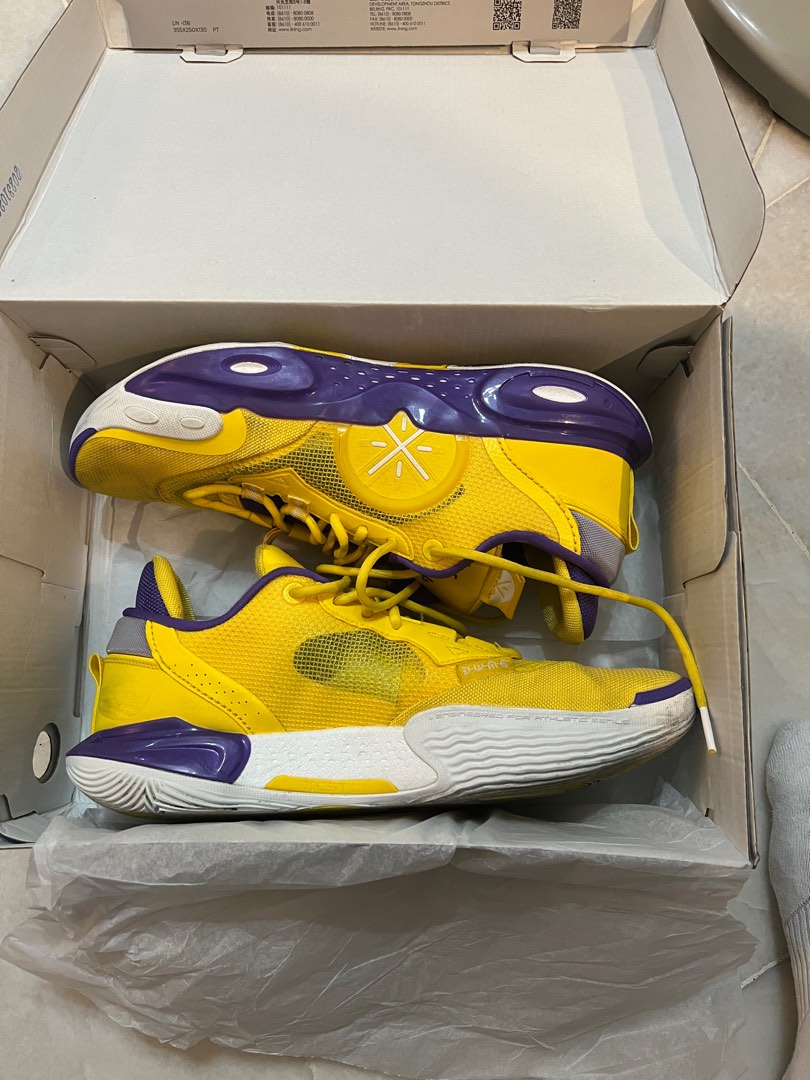 Lining All City 12 Basketball Shoes, Men's Fashion, Footwear, Sneakers ...