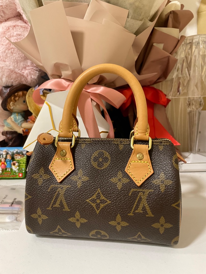 Authentic LV mini speedy, Luxury, Bags & Wallets on Carousell