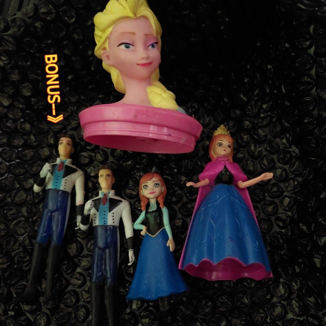 Mainan Figure Frozen Princess Anna Elsa, Toys & Collectibles, Mainan di ...