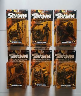 Spawn series 3 set of 6 McFarlane MISB, Hobbies & Toys, Collectibles ...