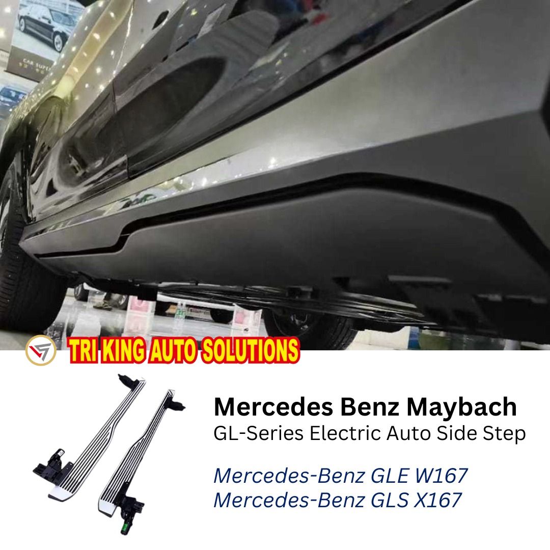 Mercedes Benz OEM SUV Side Step Running Board | GLA GLB GLC GLE GLS ...