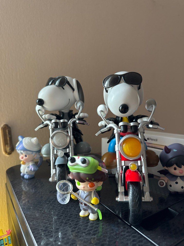 MINISO SNOOPY MOTORBIKE (PEANUTS) , Hobbies & Toys, Toys & Games on ...