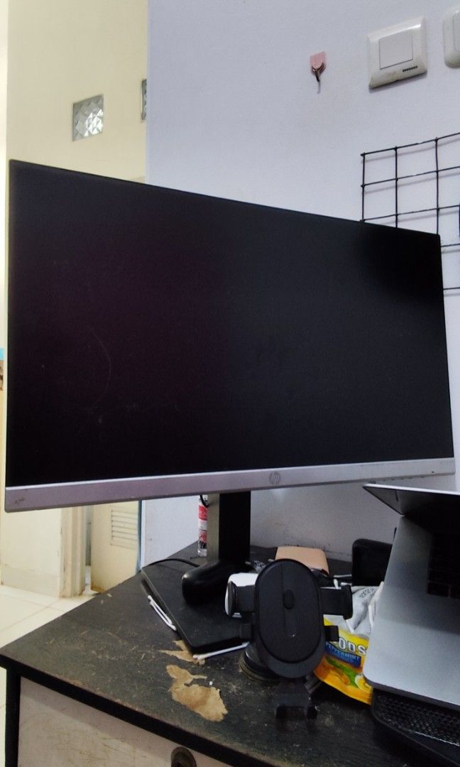 Monitor Komputer PC Laptop HP 24 mh (4k), Elektronik, Komputer, Desktop ...