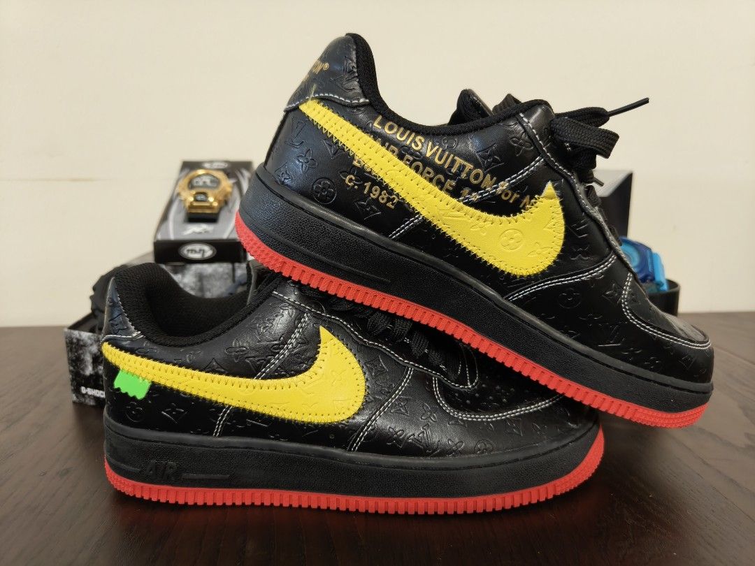 Nike Air Force Collab LV, Luxury, Sneakers & Footwear on Carousell