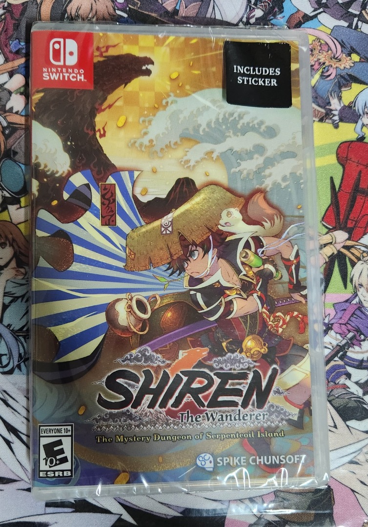 NSW Shiren the Wanderer: The Mystery Dungeon of Serpentcoil Island (New ...