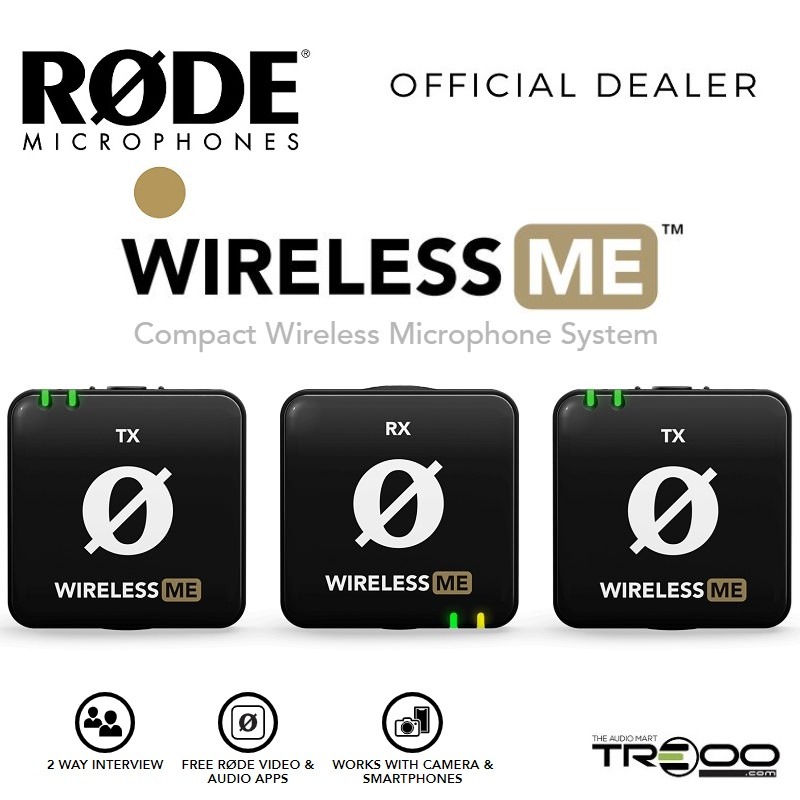 [Official] RODE Wireless ME Dual (Triple Channel) Compact Wireless ...