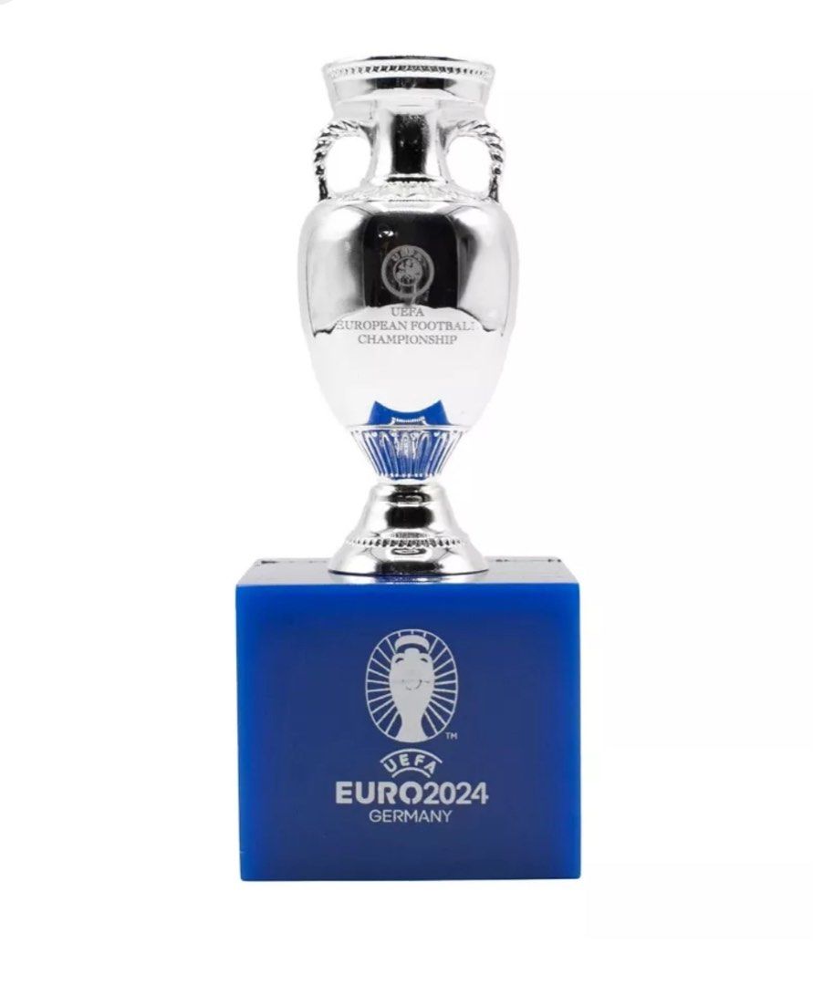 Official UEFA Euro 2024 3D Trophy, Hobbies & Toys, Memorabilia ...