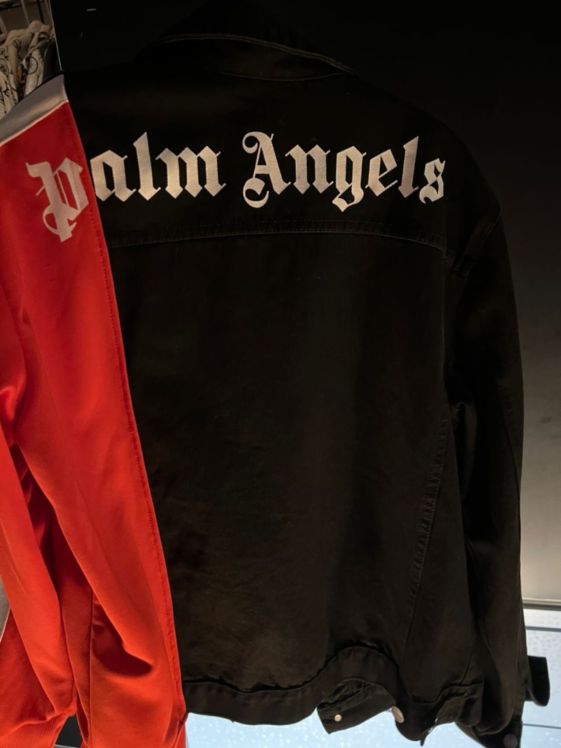 Palm Angles Hybrid Track Denim Jacket, Men's Fashion, Coats, Jackets ...