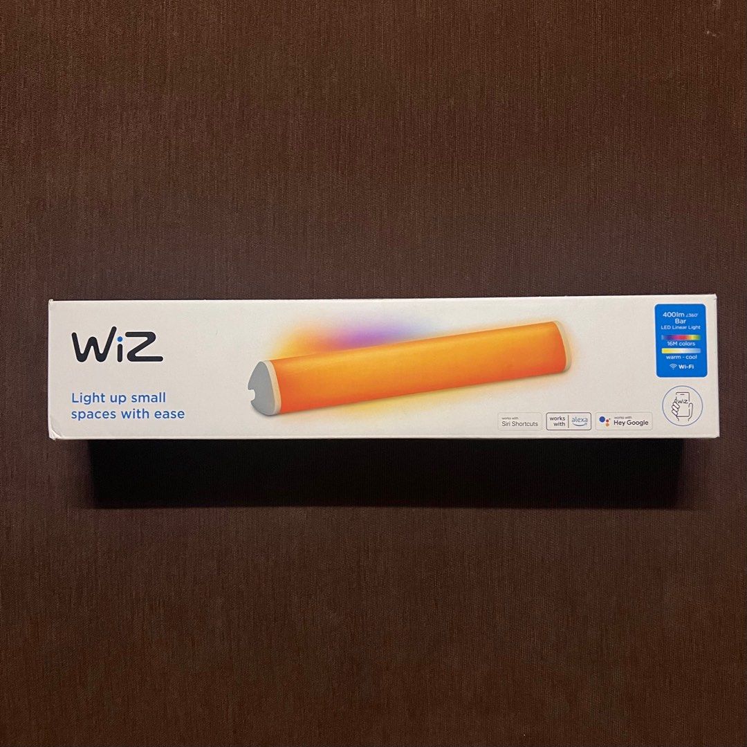 Philips WiZ LED Bar Linear Smart Light, Furniture & Home Living ...