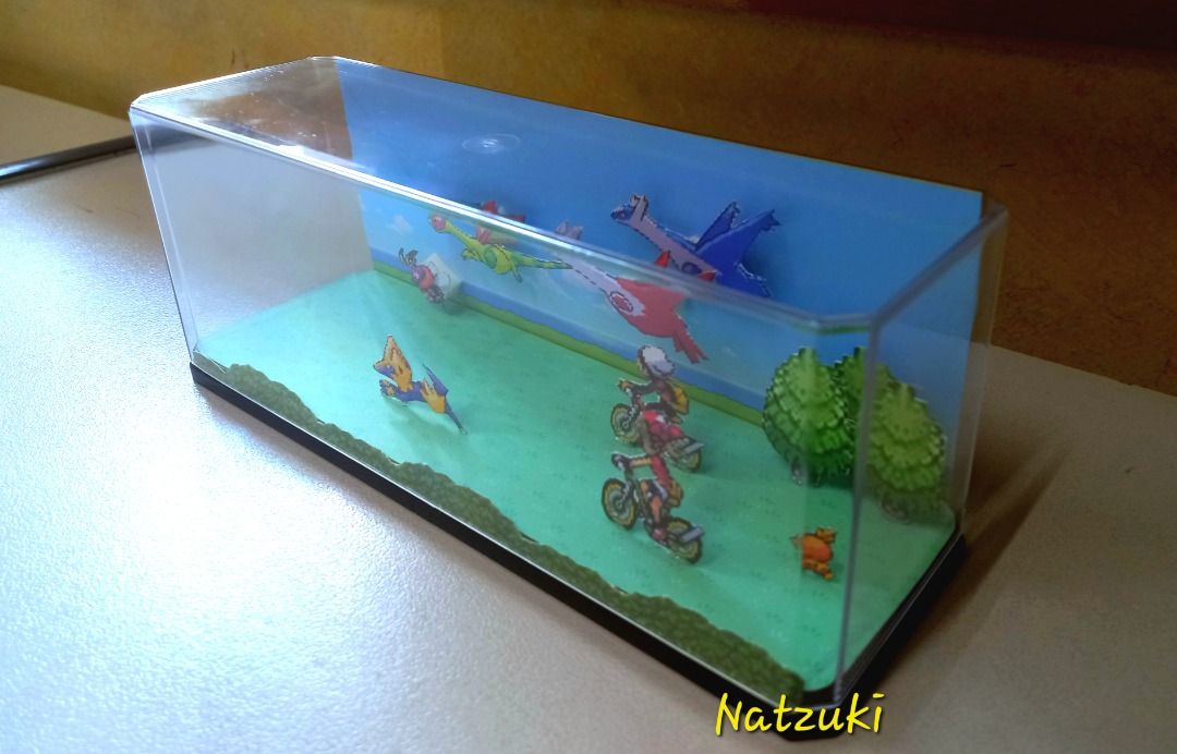 Pokemon Emerald Opening Scene Diorama Collectibles, Video Gaming, Video ...