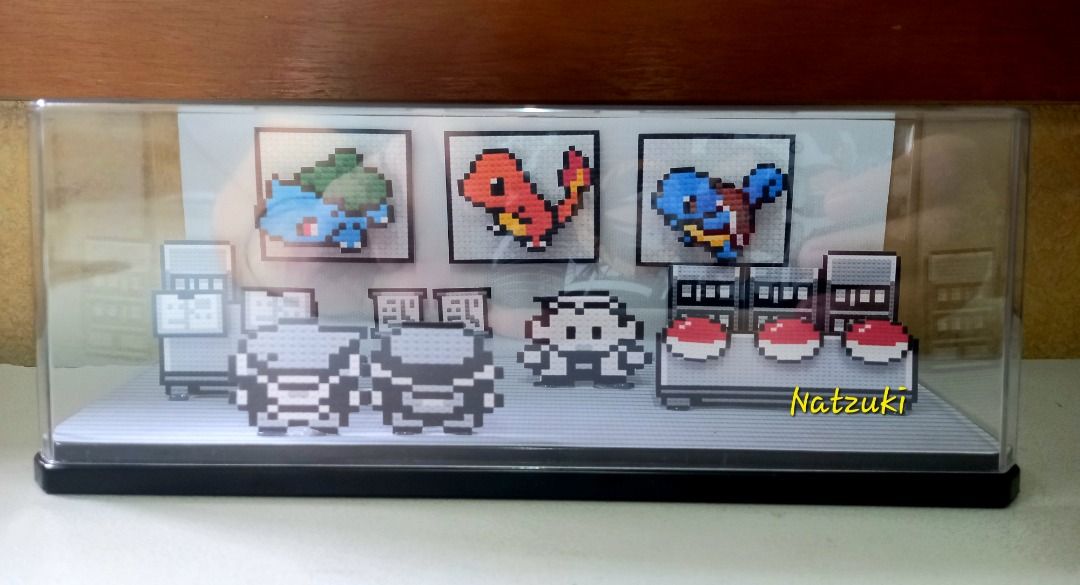 Pokemon Red Diorama - Prof. Oak's Lab Shadowbox Collectibles, Hobbies ...