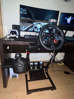 Logitech G29 racing wheel and pedals, Video Gaming, Gaming Accessories ...