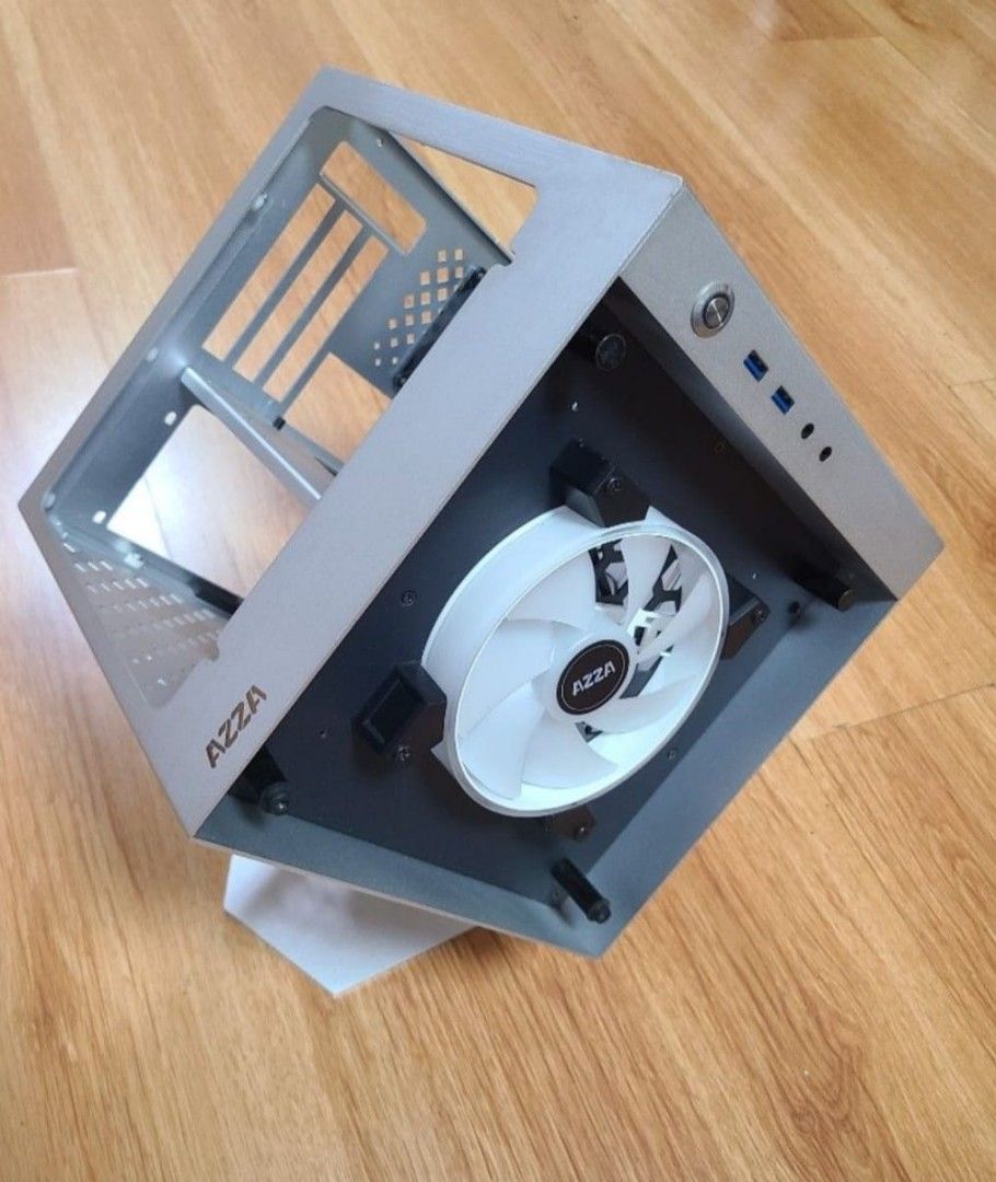Rare Cube Casing for Mini Itx Azza Cube Mini 805, Computers & Tech ...