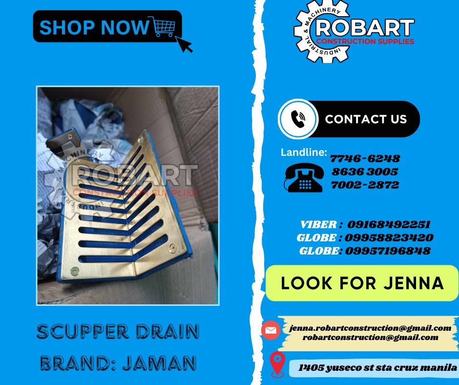 Scupper Drain Brand: Jaman Model: JSD 119 Size: 3", Commercial ...