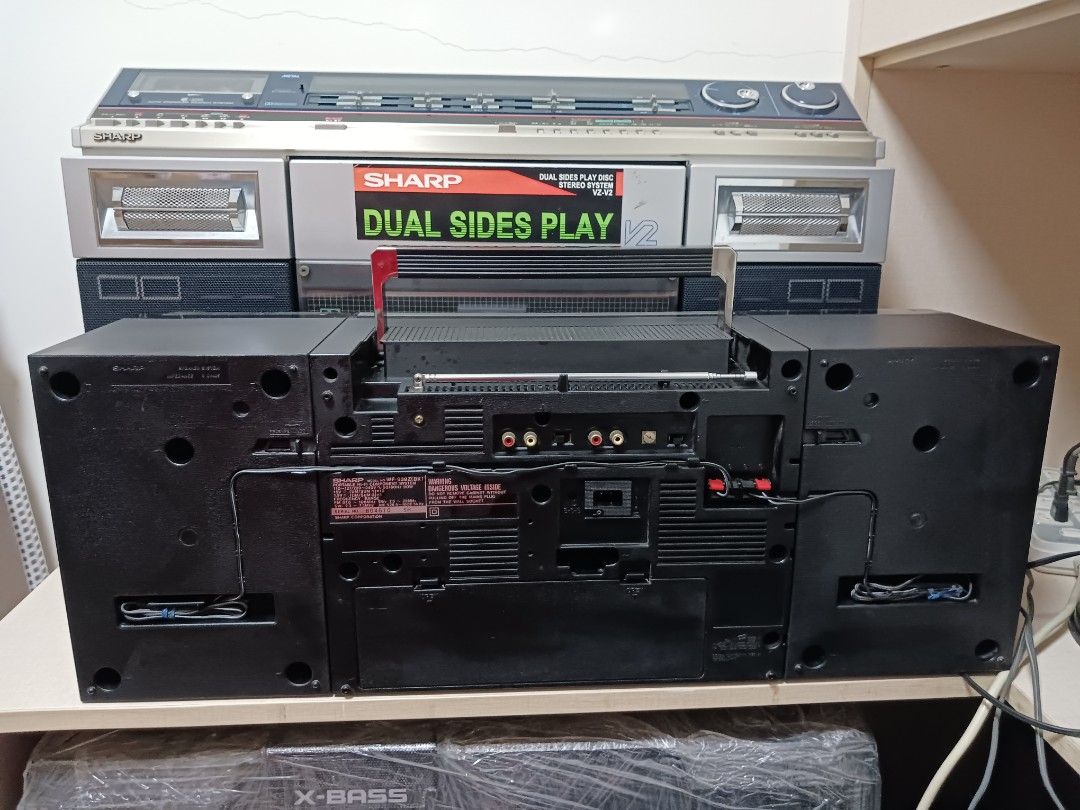 Sharp 聲寶 WF-939Z Portable HiFi Component System / Radio cassette recorder player boombox 手提卡式帶機 ...